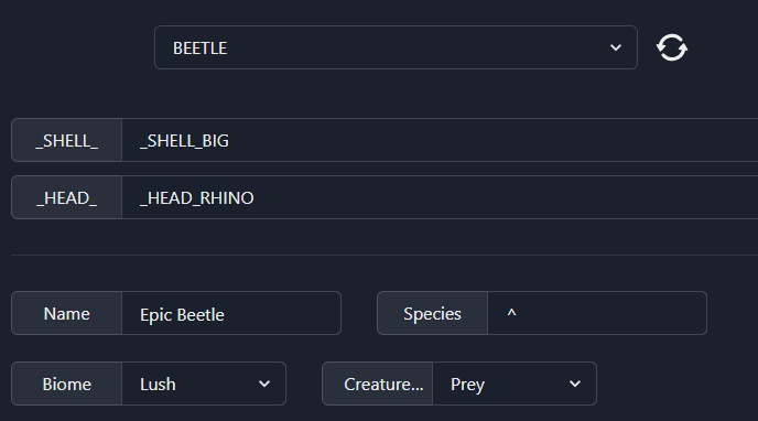Creature Builder by AssistantNMS