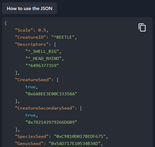 Creature Builder by AssistantNMS